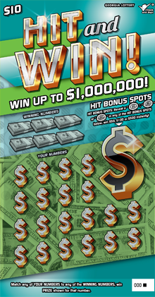 1669 - Hit And Win! - Georgia Lottery