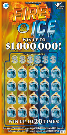 1694 - Fire & Ice - Georgia Lottery
