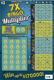 1712 – 7x Bingo Multiplier - Georgia Lottery
